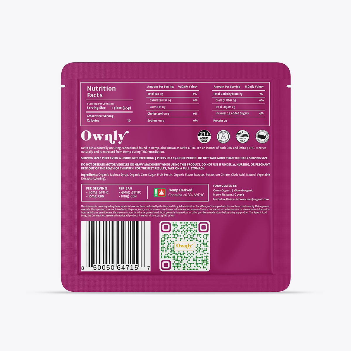 Passion Fruit - ADVANCED STRENGTH – Ownly Organic